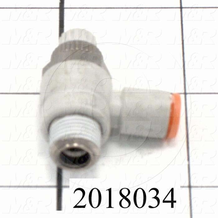 2018034 :: Flow Control, Speed Controller Type, 1/8" NPT Port In, 5/32 ...