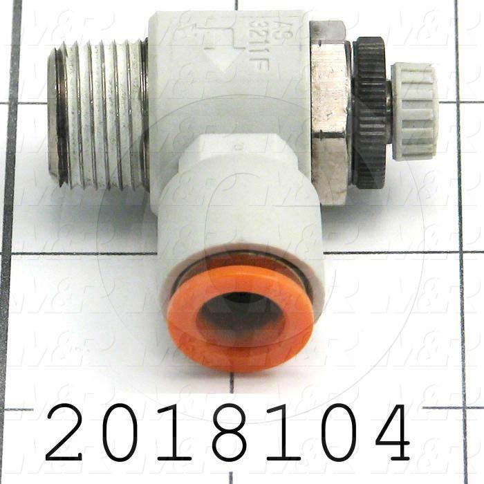 2018104 :: Flow Control, Speed Controller Type, 3/8" NPT Port In, 3/8 ...
