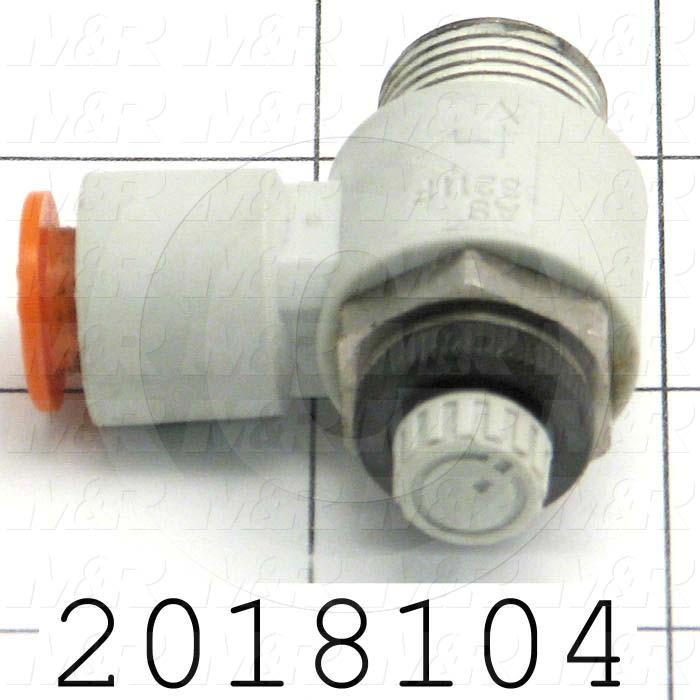2018104 :: Flow Control, Speed Controller Type, 3/8" NPT Port In, 3/8 ...