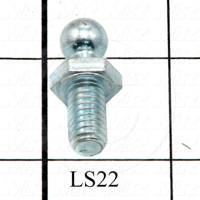 LS22 :: Gas Spring Mounting Hardware, Type Ball Stud, Ball Stud ...