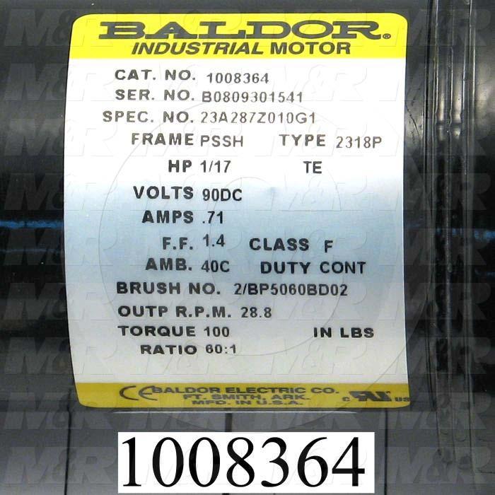 1008364 :: Gearmotors, Type Parallel Shaft, Type of Gears Helical ...