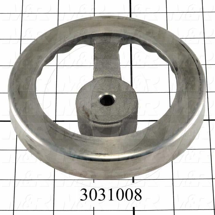 3031008 :: Handles, Handwheel Handle Type, Thru Hole Mounting, Aluminum ...