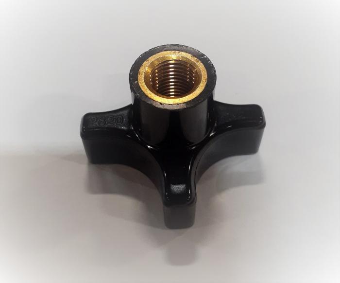 3033002-A :: Handles, Round Grip Handle Type, Threaded Hole Mounting ...