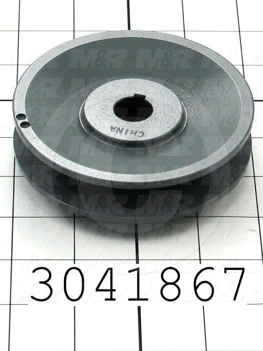 3041867 :: Sheaves, Single Groove, BK40 Sheave Type, Cylindrical with ...
