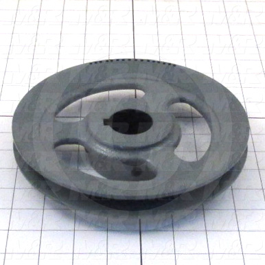 3041068 :: Sheaves, Single Groove, BK80 Sheave Type, 1.44" Bore Size, 7 ...