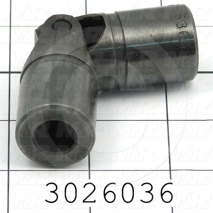 3026036 :: Universal Joint, Type Single Joint, Hub # 1 Bore 1/2", Hub ...
