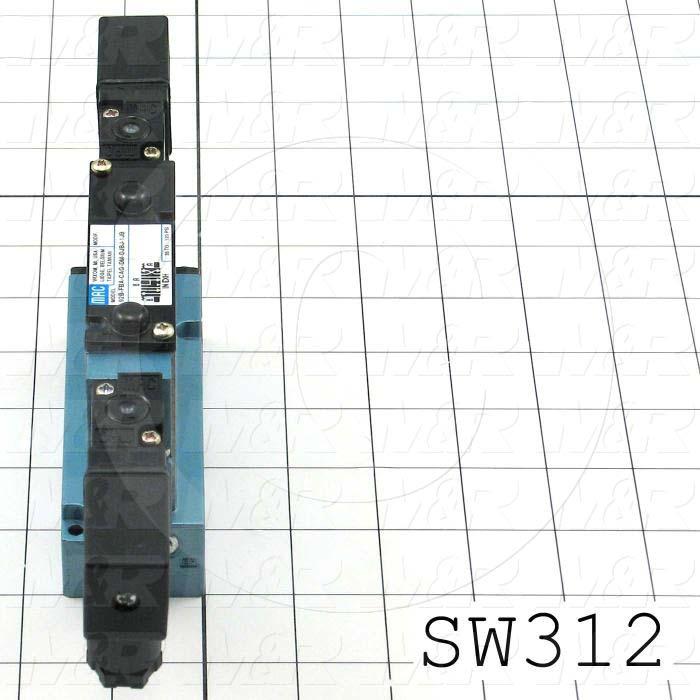 SW312 :: Valves, Electro Mechanical Type, 3 Position / 4 Way Center ...