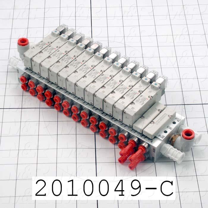 2010049-C :: Valves, Electro Mechanical Type, 3 Position / 5 Way ...