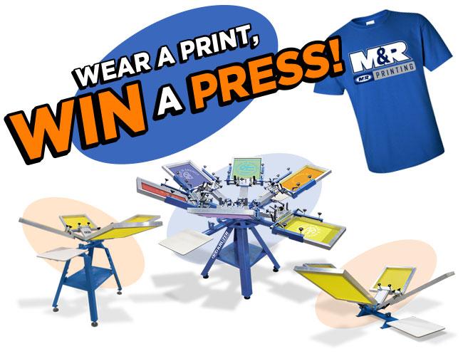 Screen Printing Equipment :: M&R :: NuArc :: Amscomatic